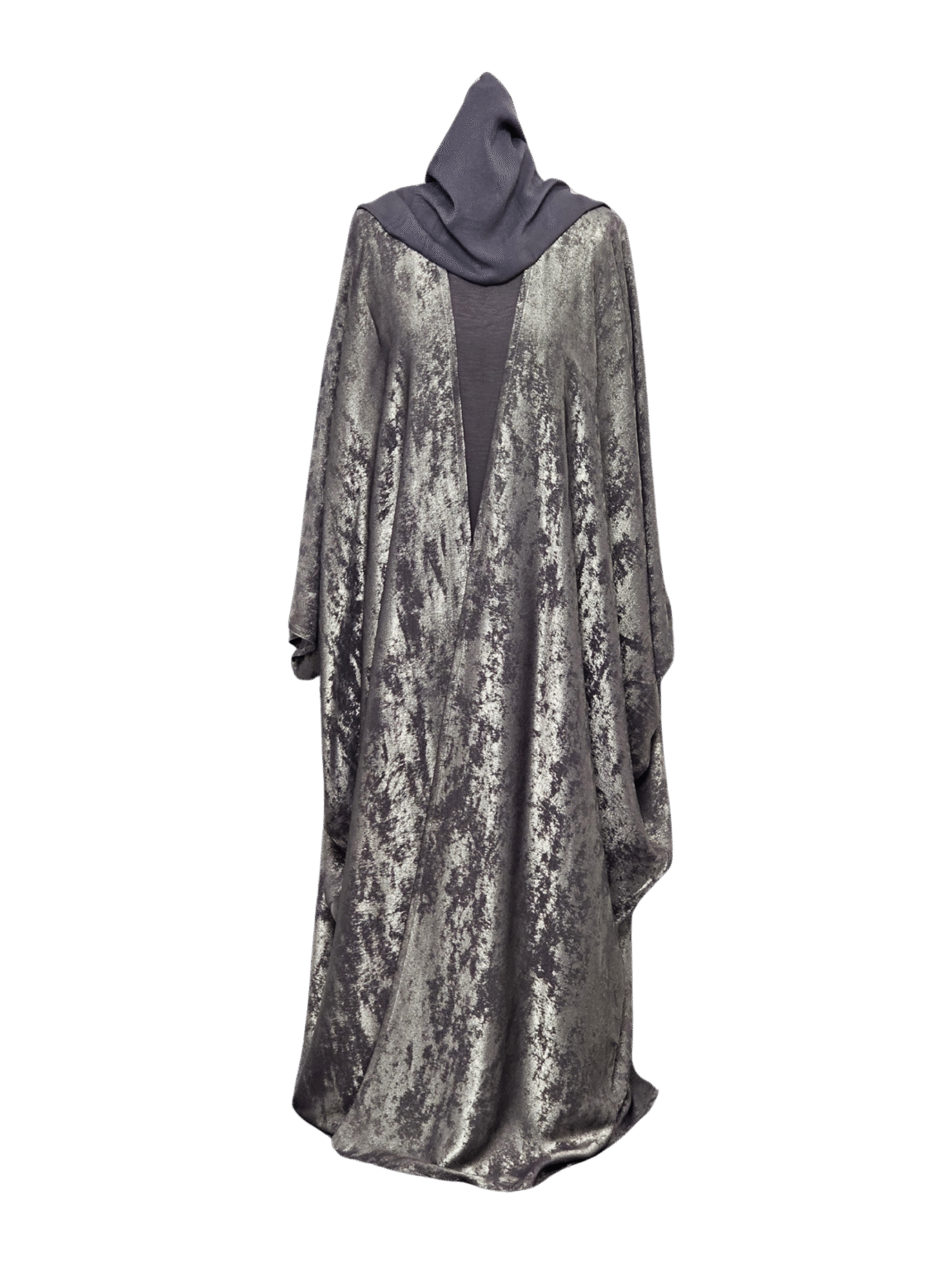 Luxury Abayas Nebula. Premium Open Butterfly Rose Abaya - Luxury Abayas